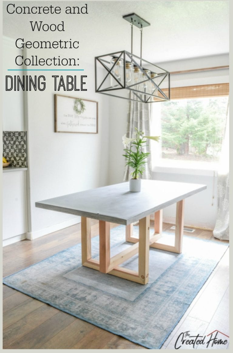 Dining Table Graphic – The Created Home
