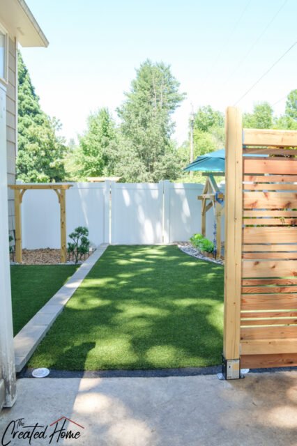 How to make a dedicated dog yard featuring artificial grass turf – The ...